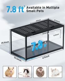 BUCATSTATE Metal Small Animal Cage 3.0